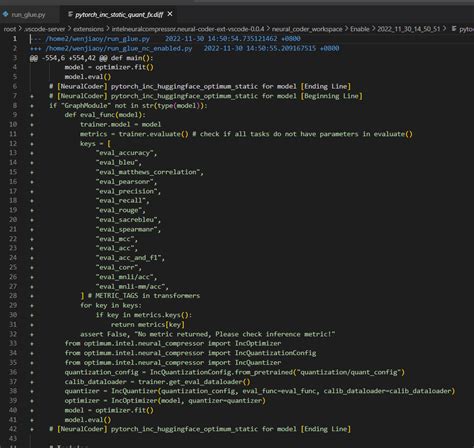 Neural Coder — Intel® Neural Compressor Documentation