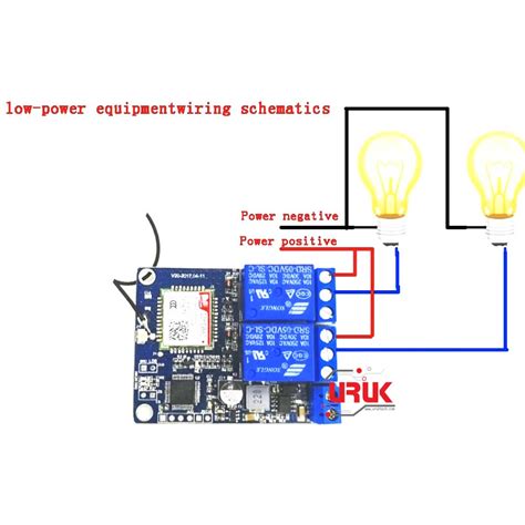Two Channels Relay GSM SMS Remote Control Module With SIM800C STM32F103CBT6 UrukTech
