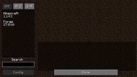 Mod List GUI Size Issue MinecraftForge MinecraftForge GitHub