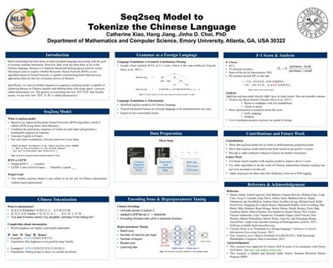 seq2seq model to tokenize the chinese language ppt