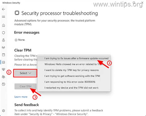 How To Clear TPM In Windows And Why To Do It WinTips Org