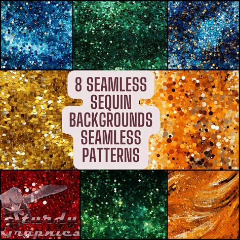 Sequin Background Seamless Pattern Sequin Clipart Shimmer Sequin Printable Sequin Silver