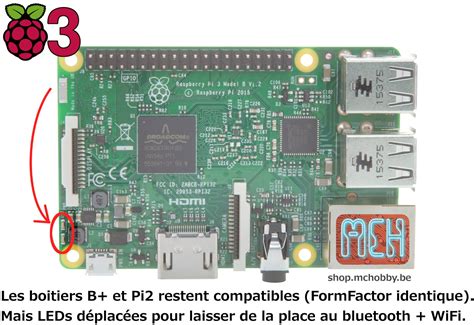 Raspberry Pi 3 Découvertes Dans Un Article Détaillé Mchobby Le Blog