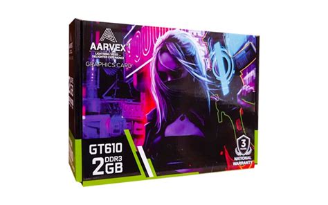 Aarvex Gt610 2gb Ddr3 Graphics Card Zebcart