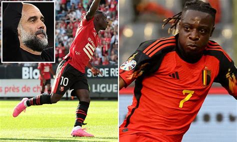 Meet Manchester City S 55m Star Jeremy Doku The Winger With Pace To Burn Who Once Was Close