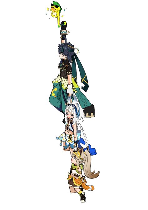 Mualani Kinich Kachina And Ajaw Genshin Impact Drawn By Siro Danbooru