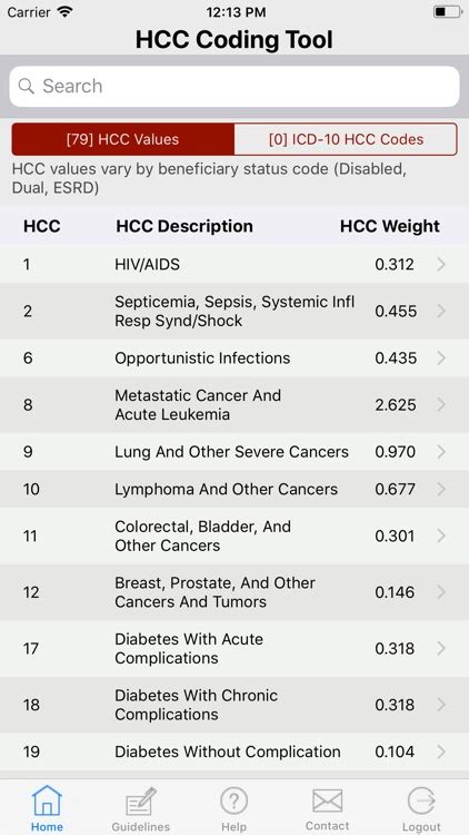 Hcc Coding Tool By Adira Technology Llc