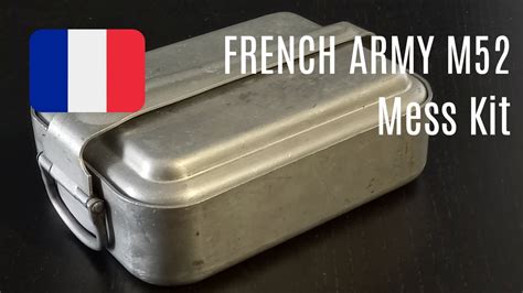 French Army M52 Mess Kit Youtube