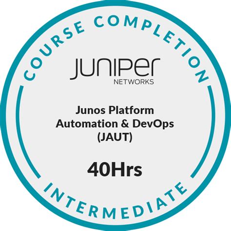 Junos Platform Automation And Devops Jaut Credly