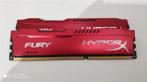 Memória Ram Ddr3 Fury Ddr3 8gb 2x 4gb Parcelamento Sem Juros