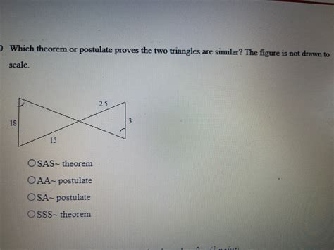 Postulate Theorem