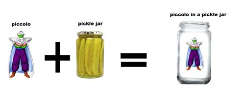 Piccolo In A Pickle Jar By Robo Lobo On Deviantart