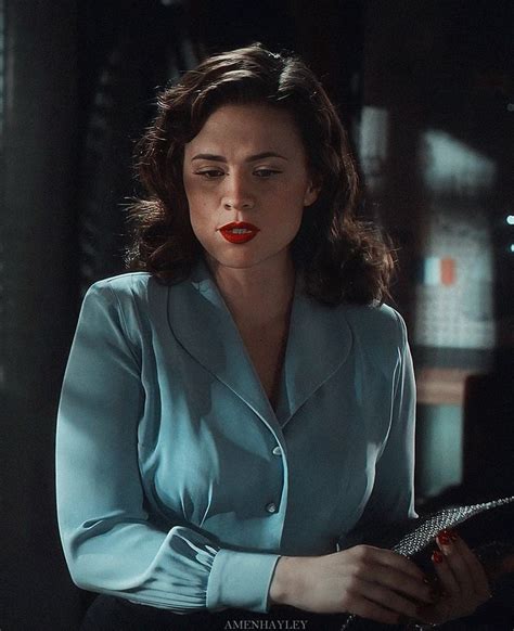 Peggy Carter Agent Carter Hayley Atwell Carters Red Leather Jacket Marvel Universe Aes