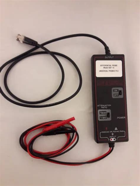 ACTIVE DIFFERENTIAL OSCILLOSCOPE Probe DC 25 MHz 700 V 20 1 And 200 1 Ratio 170 00 PicClick UK