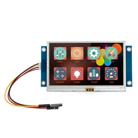 Módulo LCD a Color para Puerto de serie de Grandado