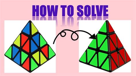 How To Solve PIRAMINX CUBE For Beginners Tutorial YouTube