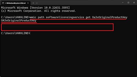 윈도우 제품키 Cd키 확인 방법 Check Windows Product Key Vanvline