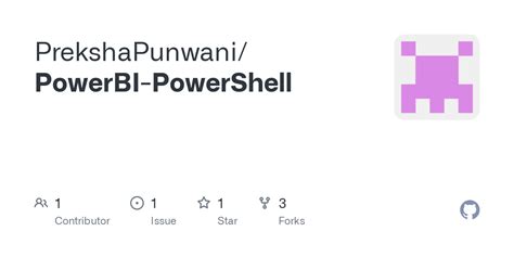 github prekshapunwani powerbi powershell