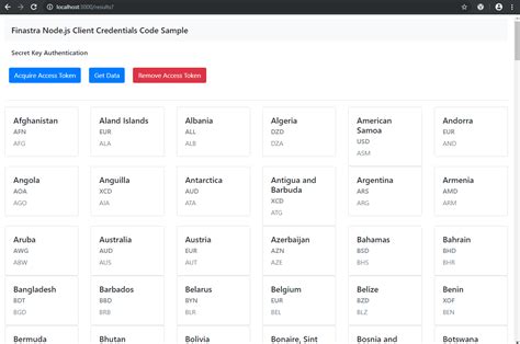 Nodejs Client App Tutorial Examples And Sample Applications