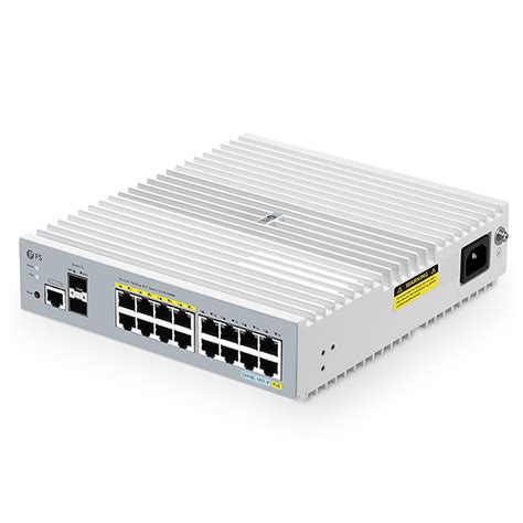 S3410C 16TF P 16 Port 1G RJ45 L2 PoE Switch FS Com
