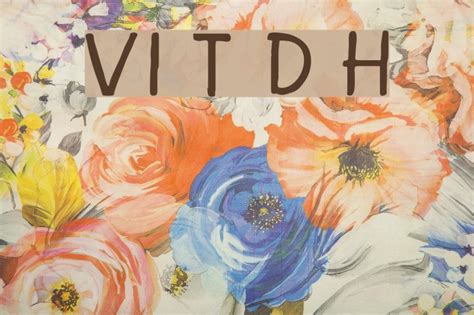 VI Tu Di H Font FFonts Net