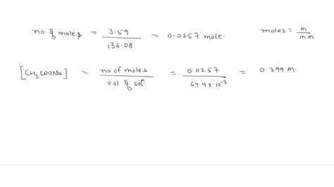 Solved Data Table 4 Buffer System Calculations Forthe Original Buffer