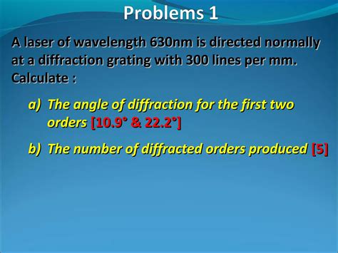 Physics As Unit2 42 Diffraction Grating Ppt