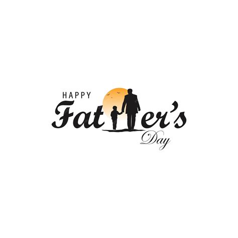 Premium Vector | Happy father's day greeting with creative text design father and son vector ...