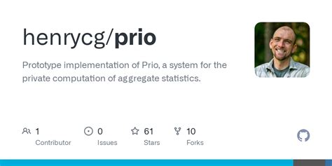 Github Henrycgprio Prototype Implementation Of Prio A System For