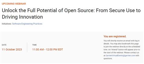 webinar on open source software for digital innovation nitish tyagi posted on the topic linkedin