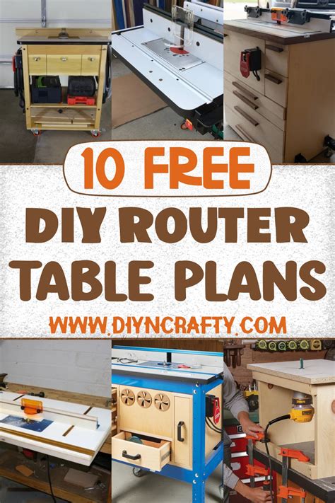 10 Free DIY Router Table Plans DIYnCrafty