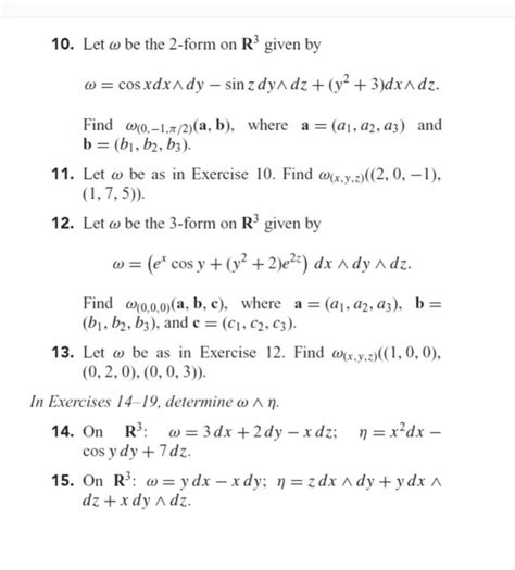 Solved Chapter Vector Analysis In Higher Dimensions Chegg