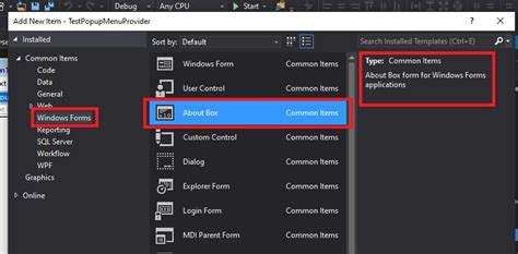 VB NET WinForms Add MenuItem To SystemMenu CodeProject