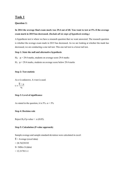 Bsb123 Report Bsb123 Data Analysis Qut Thinkswap