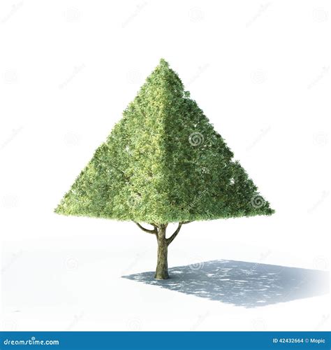 Pyramid Shaped Tree Royalty Free Stock Image 42432664 Pyramid Shaped Tree Royalty Free Stock Image 42432664