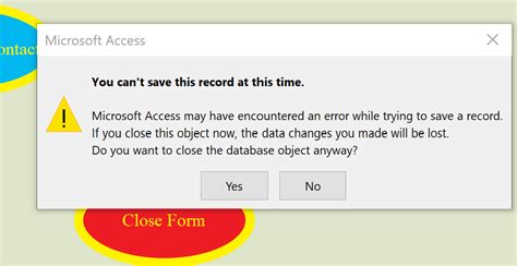 Error On Closing Form In Access Microsoft Community