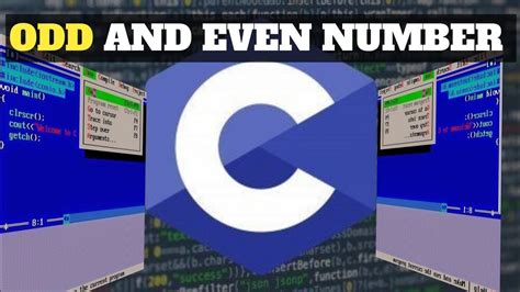 Odd And Even Number In C Programming Odd Even Program In C Language Mrcodeer962 Youtube