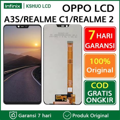 Jual Ori Lcd Touchscreen Oppo A S New Original Hitam Original Lcd Realme C Jakarta