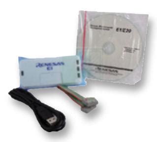 R0E000010KCE00 Renesas Emulator On Chip Debugging Flash Emulation Supports E1 R8C 78K
