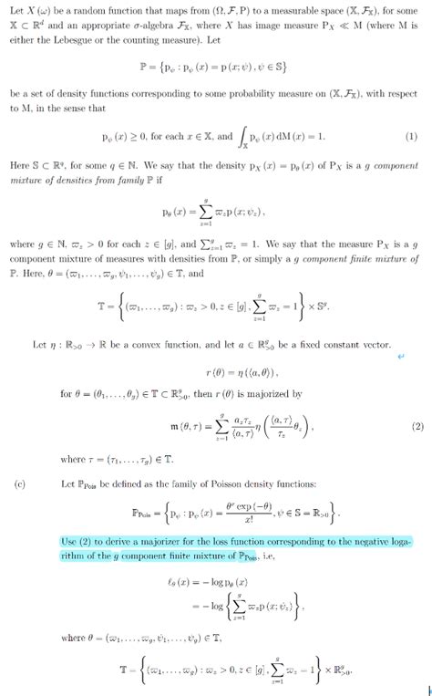 Let Xω Be A Random Function That Maps From Ωfp