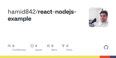 Github Hamid842react Nodejs Example