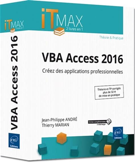 vba access 2016 créez des applications professionnelles