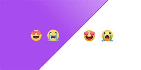 Facebook Testing New Emoji Designs