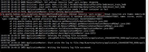 unknown resource gpu · issue 70 · qihoo360 hbox · github