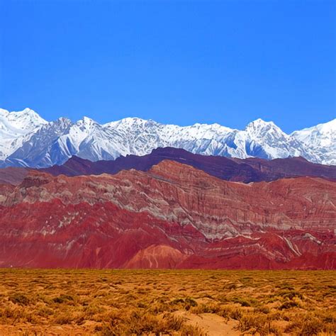 Tian Shan Mountain Range