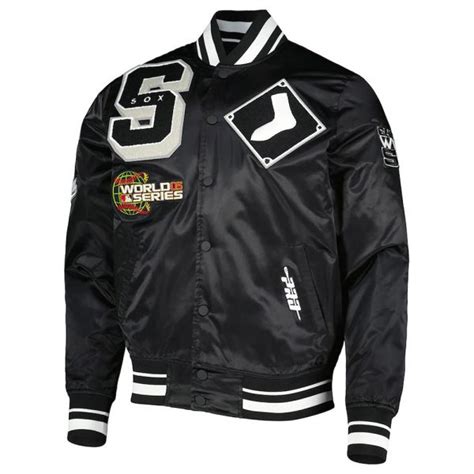 Satin Mash Up Chicago White Sox Jacket Jacket Makers