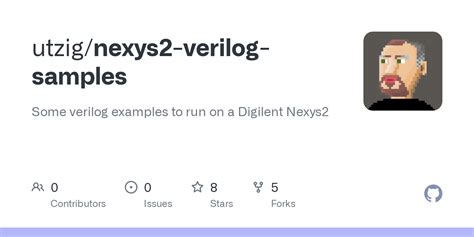 Github Utzignexys2 Verilog Samples Some Verilog Examples To Run On A Digilent Nexys2