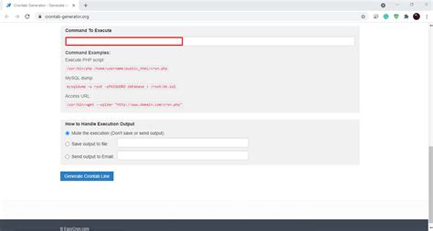 run crontab manually test
