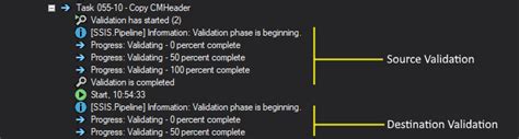 Ssis Stuck In Validation When Running Package Sql Server 2016 Stack