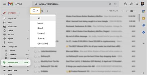 Mass Select And Delete More Than 50 Emails Easily In Gmail